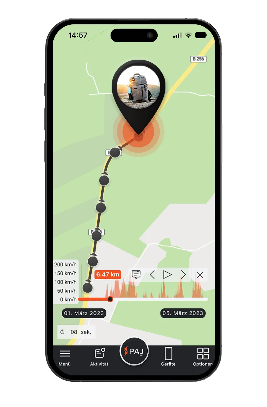 GPS Tracker POWER Finder 4G - LIVE Tracking